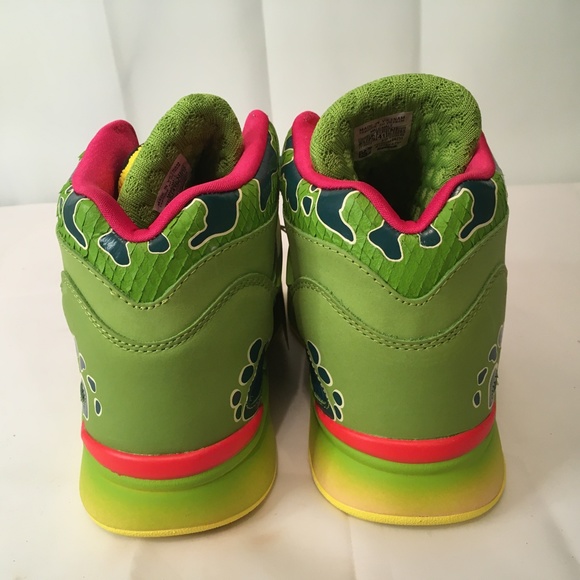 Reebok | Shoes | Mens Reebok Pump Omni Jump Ii Jurassic Park Lime Green ...